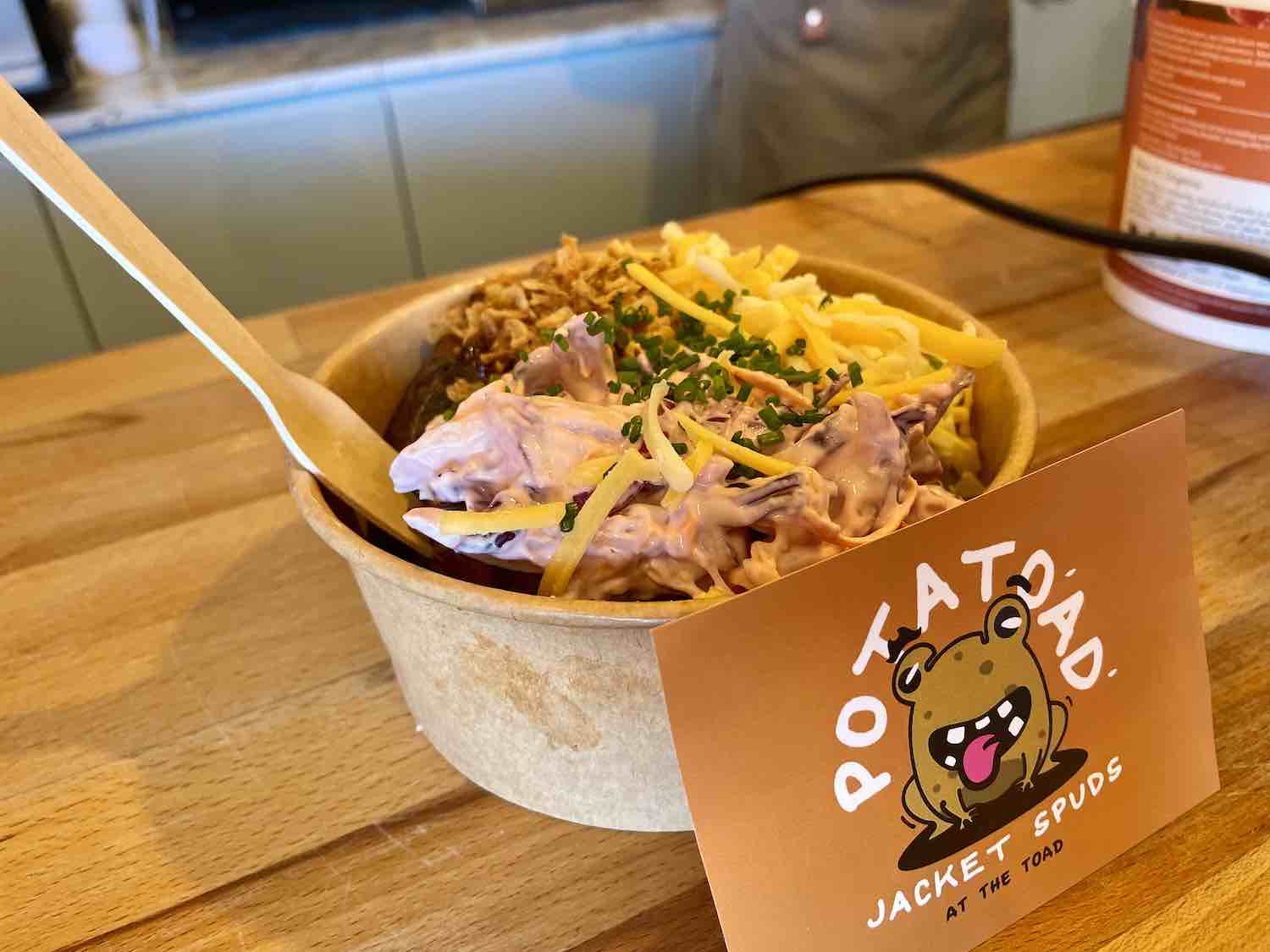 Potatoad – Jacket Spuds by the Beach